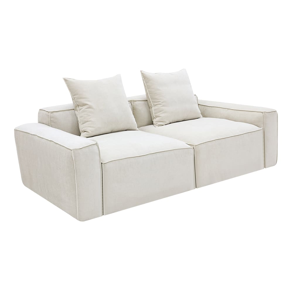 Buy Riley Apt Muse Flax Sofa - 2 Seater - James Lane Australia